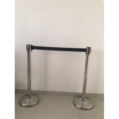 Jual TIANG ANTRIAN STAINLESS SILVER / TIANG PEMBATAS JALAN - 2 meter ...