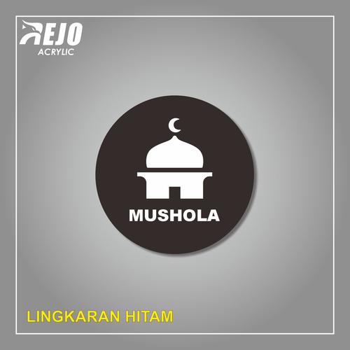 Jual Signage Acrylic Mushola Masjid Sign Board Akrilik Papan Nama ...