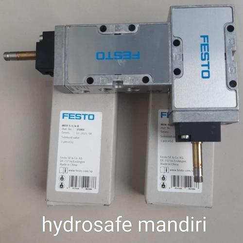 Jual solenoid valve FESTO MFH 5 1/4 B selenoid valve FESTO MFH 5-1/4-B - Set coil DC 24 ...