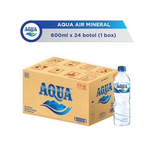 Jual Aqua botol 600ml/aqua botol 600 ml/aqua dus 600ml - Kota Bandung ...