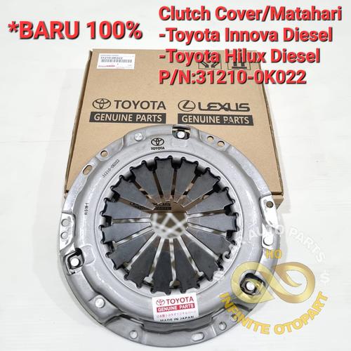 Jual DEKRUP CLUTCH COVER MATAHARI INNOVA DIESEL INOVA 2004-2015 HILUX ...