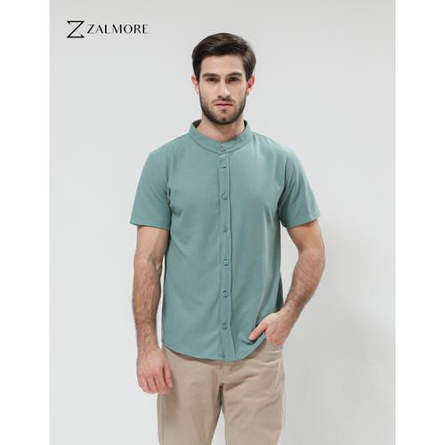 Jual Zalmore Shanghai Shirt Premium - Kemeja Pria Kerah Shanghai ...