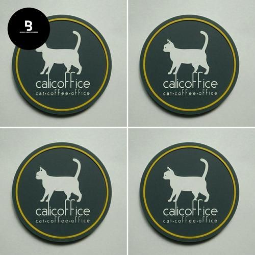 Jual coaster tatakan gelas karet custom - Kab. Bandung - Bagja ...