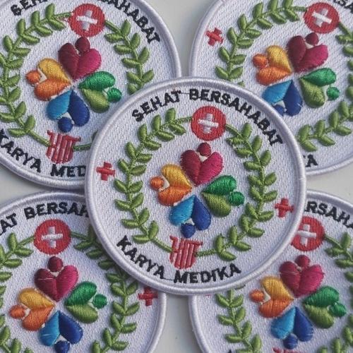 Jual bordir emblem custom timbul 3D - Jakarta Utara - Segoro Mas Bordir ...