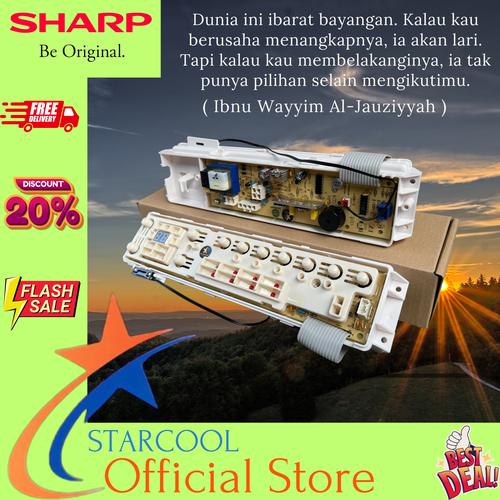 Jual SHARP, QPWBFA217QBPZ Modul pcb mesin cuci Top Loading - Kota ...