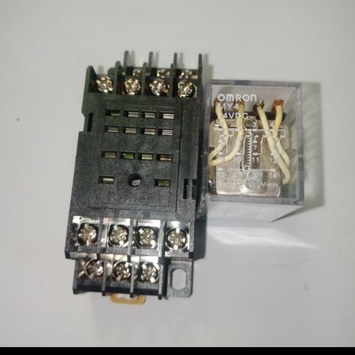 Promo Relay Omron my4 +socket relay my4 - 24 VDC - Jakarta Barat - A.D ...
