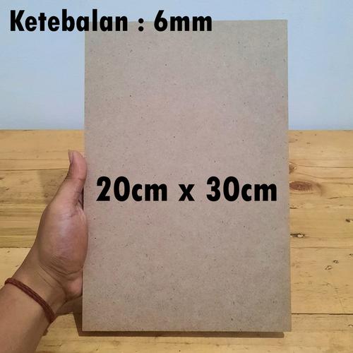 Jual Papan Kayu MDF Polos Serbaguna Ukuran 20x30 Tebal 6mm Bahan Frame ...