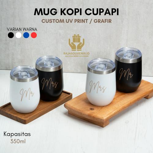 Jual Tumbler Kopi Cupapi Mug Coffee - Merah, Polosan - Kab. Tangerang ...