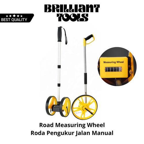 Jual Meteran Dorong Manual / Roda Pengukur Jalan Dorong Walking Measure ...