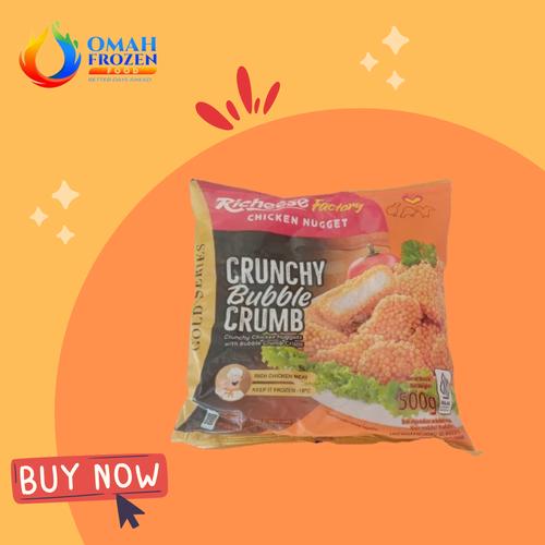 Jual Richeese Factory Chicken Nugget Crunchy Bubble Crumb 500gr - Kota ...