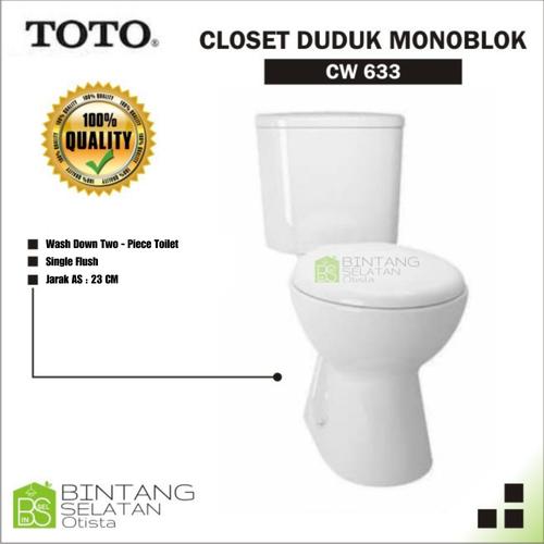 Jual CLOSET DUDUK MONOBLOK TOTO CW633 - Kota Bandung - Bintang ...