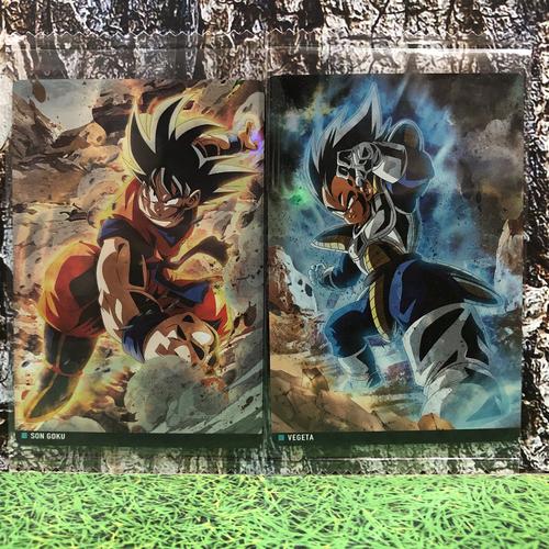 Jual kartu dragon ball dragonball wafer itajaga part 4 goku vegeta (2 ...