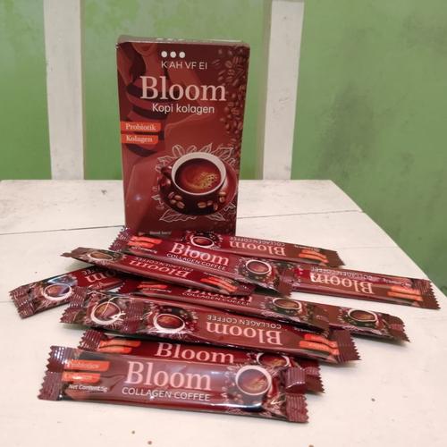 Jual Bloom Collagen Coffe 1 Kotak 12 Sachet Original Kopi Bloom ...