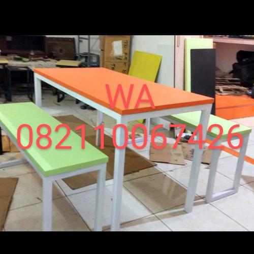 Jual MEJA KANTIN SEKOLAH UNIVERSITAS KANTOR BESI EPOXY - Kota Bogor ...