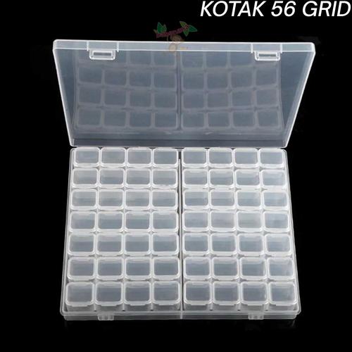 Jual Kotak Penyimpanan Baut 56 Sekat Box Sparepart Set Box Screw Obat ...