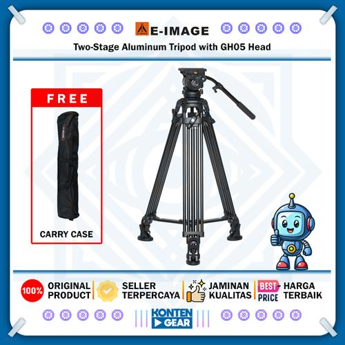 Jual E-Image EG05A2 / EG-05A2 Two-Stage Aluminum Tripod GA752 with GH05 ...
