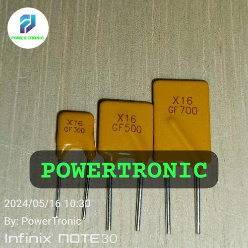 Jual RGEF300 3A 16V PPTC X16 GF300 Resettable Fuse Polyswitch Radial RGEF-300 3A 3000mA - Kab ...