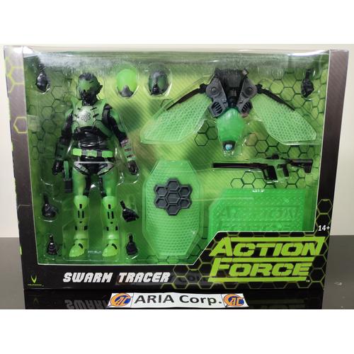 Jual 1/12 Valaverse Army Action Force Figure Series 4 Swarm Tracer Glow in the Dark Variant / GI ...