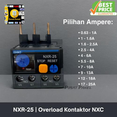 Jual Thermal Overload Relay Chint Nxr-25 Nxr25 - Jakarta Pusat - Pusat Panel | Tokopedia