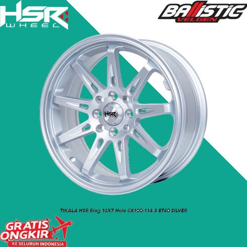 Jual Velg Mobil Datsun Go R16 HSR TIKALA Baut 4X100-4X114,3 Corolla ...