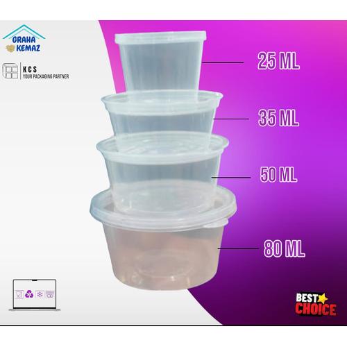 Jual CUP SAUCE KCS 80 ml/Tempat Sambel/Cup Saus Sambel - Kab. Gresik ...