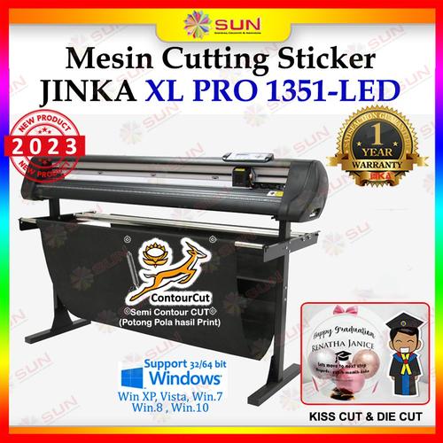 Promo Mesin Cutting Sticker Jinka 1351 XL Pro LED Cut Corel Draw Cicil ...