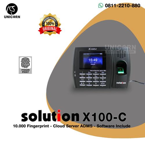 Jual Mesin Absensi Fingerprint ADMS - Solution X100C / X-100C / X 100 C ...