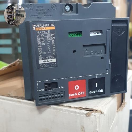 Jual Motorised / Motorized MCCB MERLIN GERIN 200A/250a 220V MT250 ...