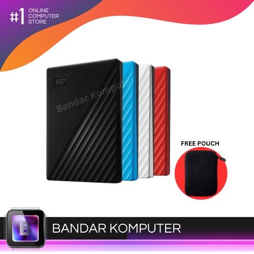Jual WD My Passport 2TB - HDD /Harddisk External 2.5" USB 3.0 Garansi Resmi - Biru Muda ...