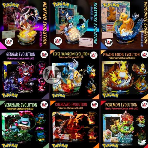 Jual Patung Pokemon Series Mewtwo,Pikachu,Blastoise,Charizard,Venusaur ...