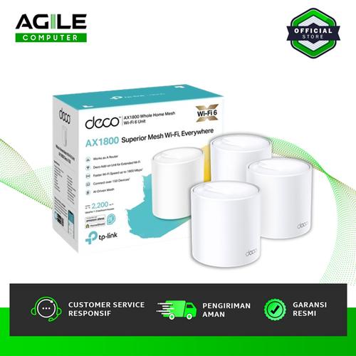 Promo TP-Link DECO X20 1/2/3 PACK AX1800 Whole Home Mesh Wi-Fi 6 System ...