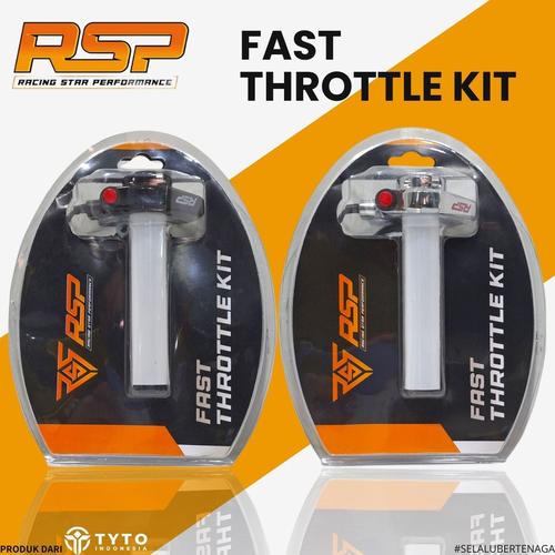Jual RSP FAST THROTLLE KIT GAS SPONTAN BLACK CHROME - BLACK - Jakarta ...