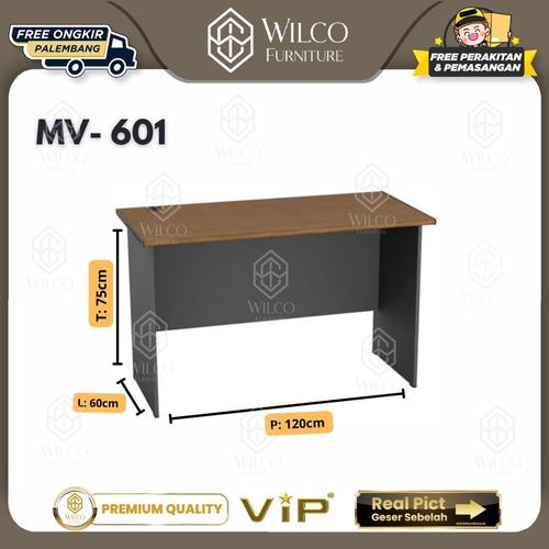 Jual Meja Kerja VIP MV-601 / Meja Kantor Minimalis 120cm / Meja Tulis ...