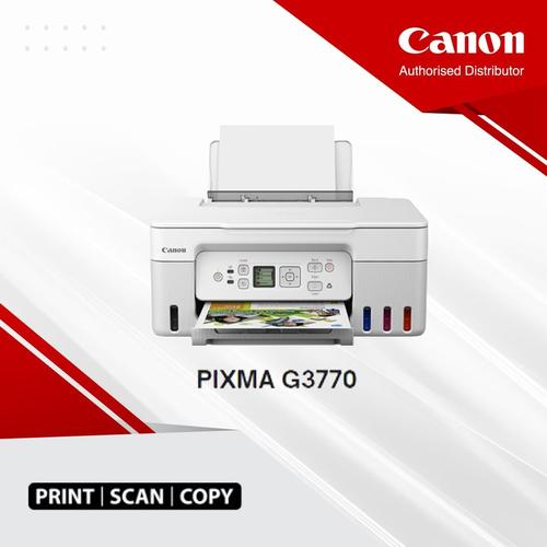 Jual Canon Printer Ink Tank PIXMA G3770 White - Jakarta Pusat ...