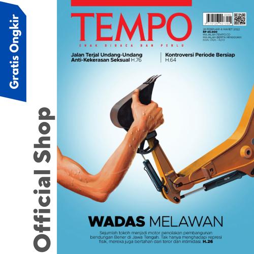 Jual Majalah Tempo Cetak Edisi 5102 Tgl 28 Feb - 6 Meret 2022 WADAS ...