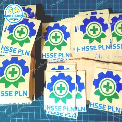 Jual Sticker cutting HSSE PLN - Kota Bekasi - iam_advertising | Tokopedia