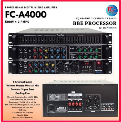 Jual Power amplifier karaoke Firstclass fc-a4000 - Jakarta Barat ...