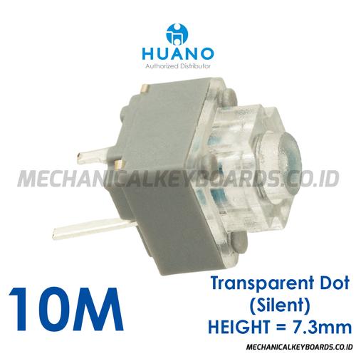 Jual Huano Silent Mouse Micro Switch (Transparent - 7.3mm) - Kota ...