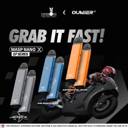 Jual DEVICE WASP NANO POD KIT X GP SERIES 1000MAH ORIGINAL BY OUMIER X ...