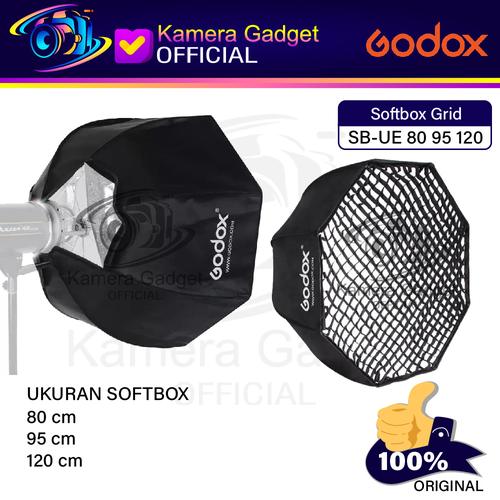 Promo Godox Soft box Grid SB-GUE 80cm 95cm 120cm Octagonal Soft Box ...