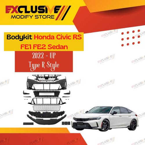 Jual HONDA CIVIC RS FE1 FE2 SEDAN (2022-UP) BODYKIT UPGRADE TYPE R ...