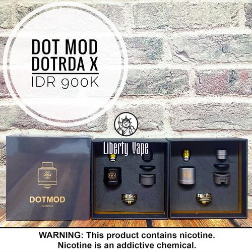 Jual DOT MOD DOTRDA X 23MM - Gunmetal - Kota Semarang - LibertyVape.ID | Tokopedia