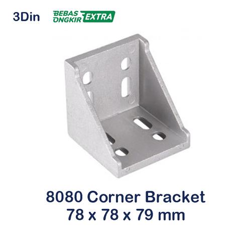 Jual 8080 Aluminum Corner Bracket L Siku Profile 8080 - Kota Tangerang ...