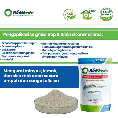Promo BioWaste Grease Trap & Drain Cleaner 100 gram - 100gram - Jakarta ...