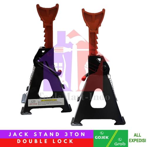Jual Jack stand mobil 3ton DOZIRO (Harga 1set 2buah)/Tahanan dongkrak ...