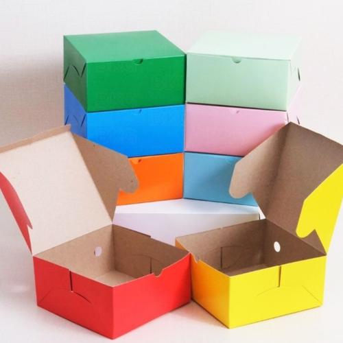 Jual Dus Snack Box Kue Kotak Kemasan Cemilan Makanan Kecil 15x15x75 Cm Hijau Tosca Jakarta