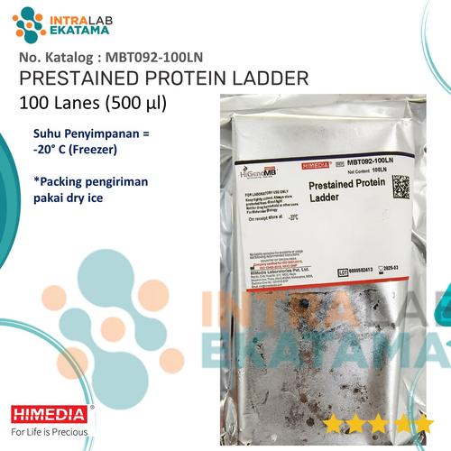 Jual Prestained Protein Ladder 100 Lanes, 500 µl, ( MBT092-100LN ...