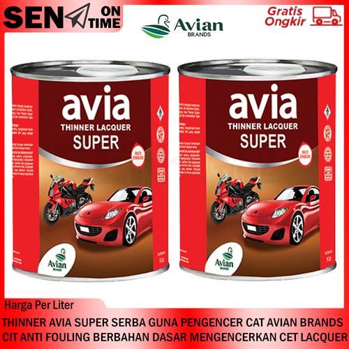 Jual THINNER PENGENCER CAT AVIA SUPER ANTI FOULING BERBAHAN DASAR MENGENCERKAN SERBAGUNA ...