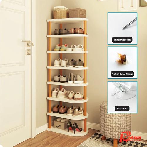 Jual Rak sepatu / rak sepatu kayu / rak sepatu minimalis / Rak Sepatu ...