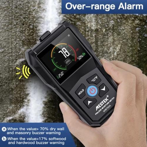 Jual Concrete MC Tester Beton Wood Kayu Mestek WM700A Moisture Meter ...